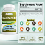 Vitamin B3 for healthy skin