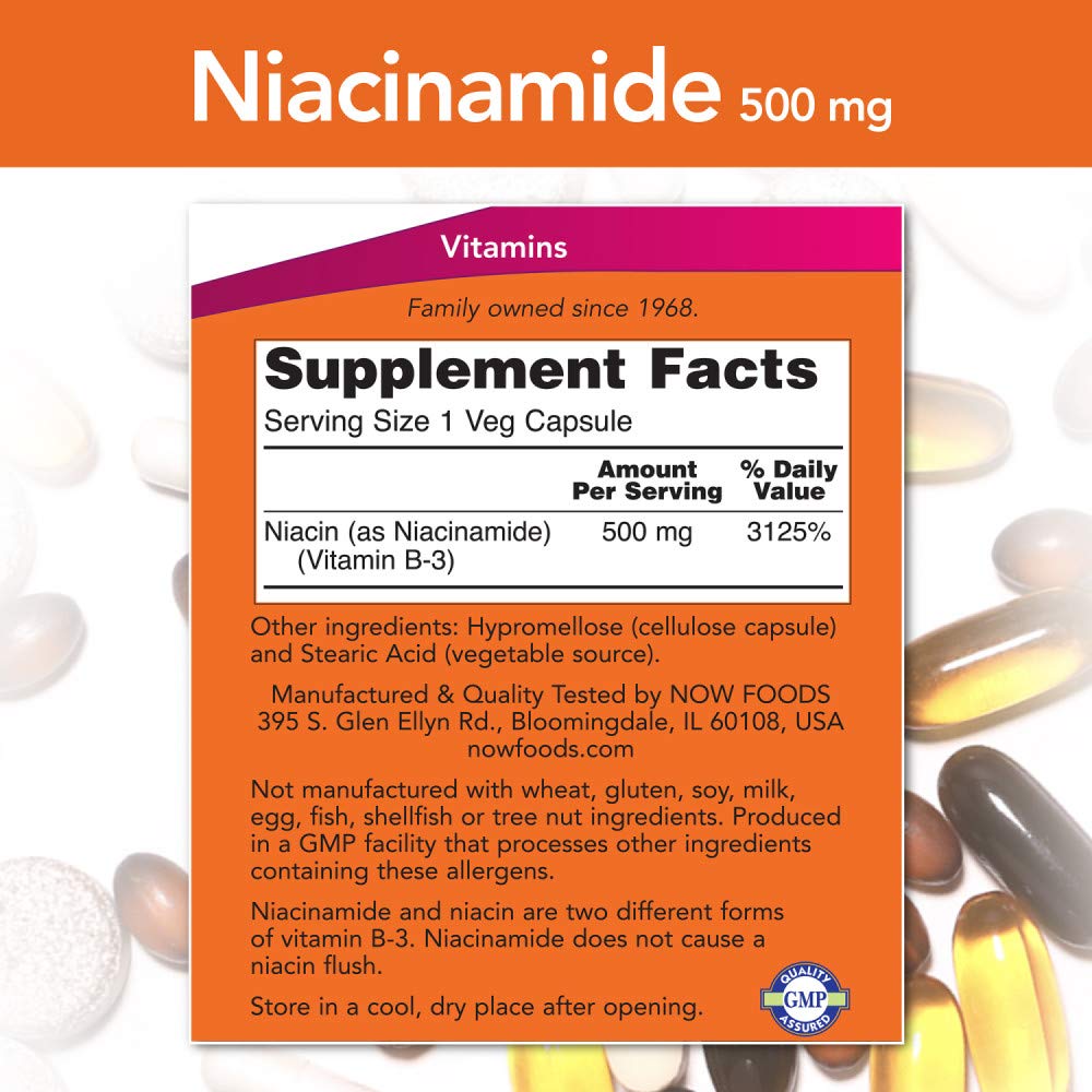 Vitamin B3 for healthy skin