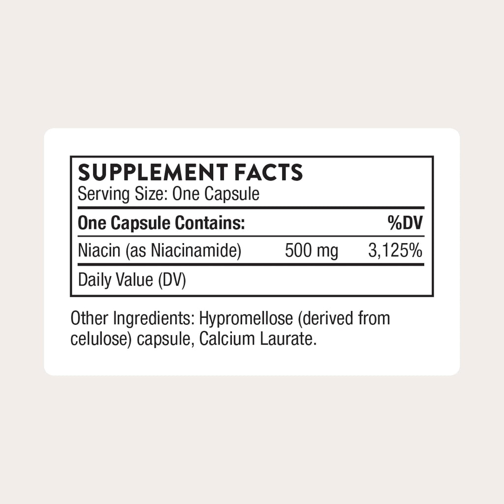 Vitamin B3 for healthy skin