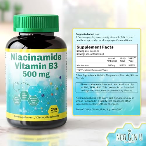 Vitamin B3 for skin health