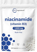 Vitamin B3 Niacinamide 500 mg capsules