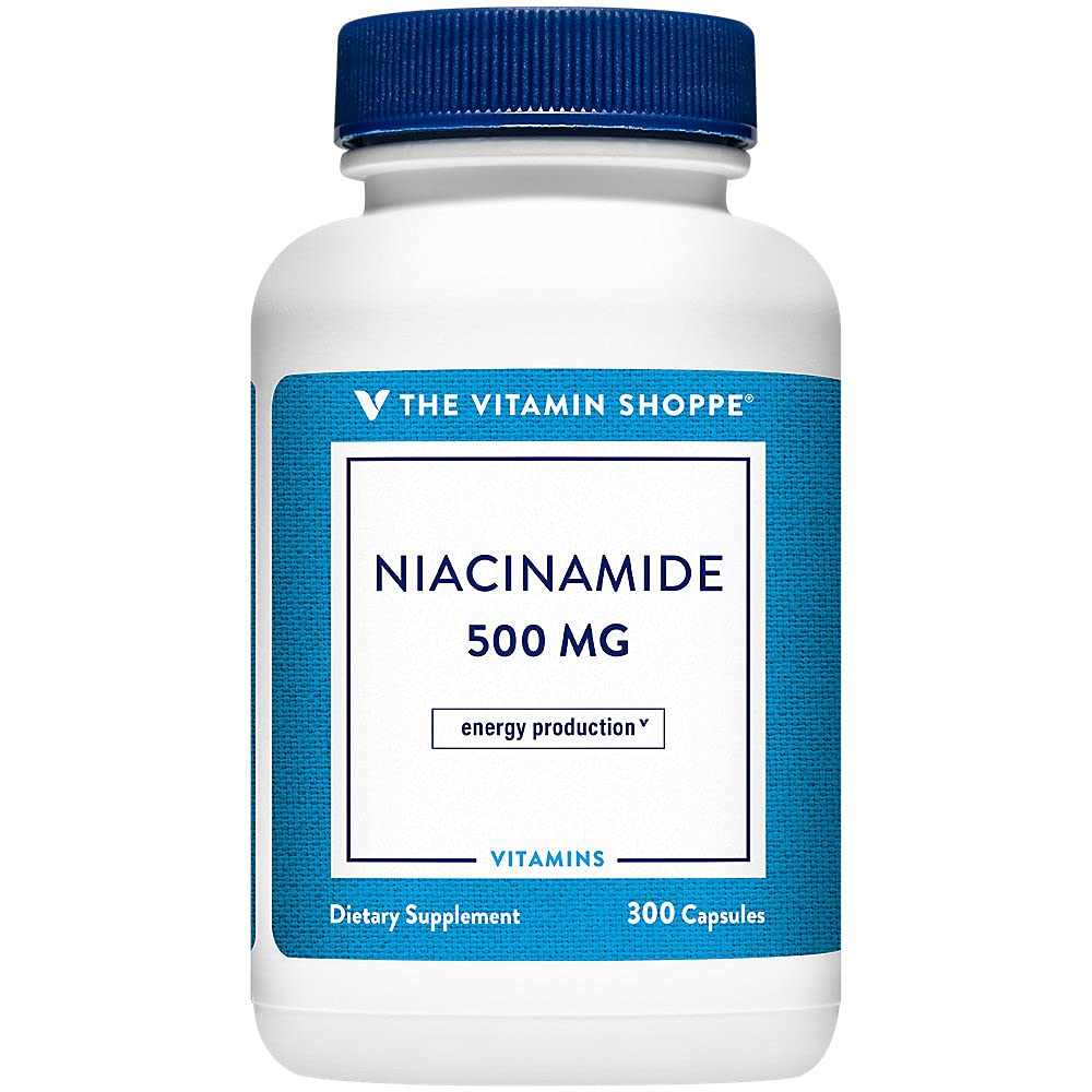 Vitamin B3 niacinamide 500 mg capsules