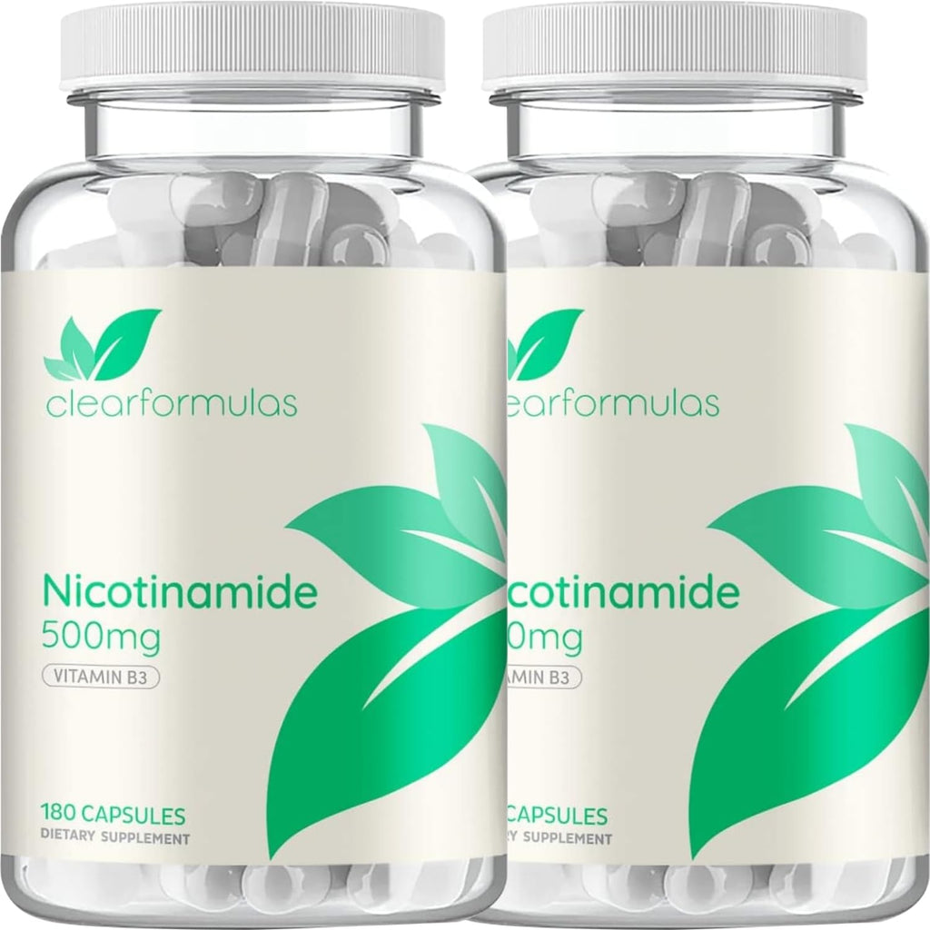 Vitamin B3 Nicotinamide 500 mg capsules