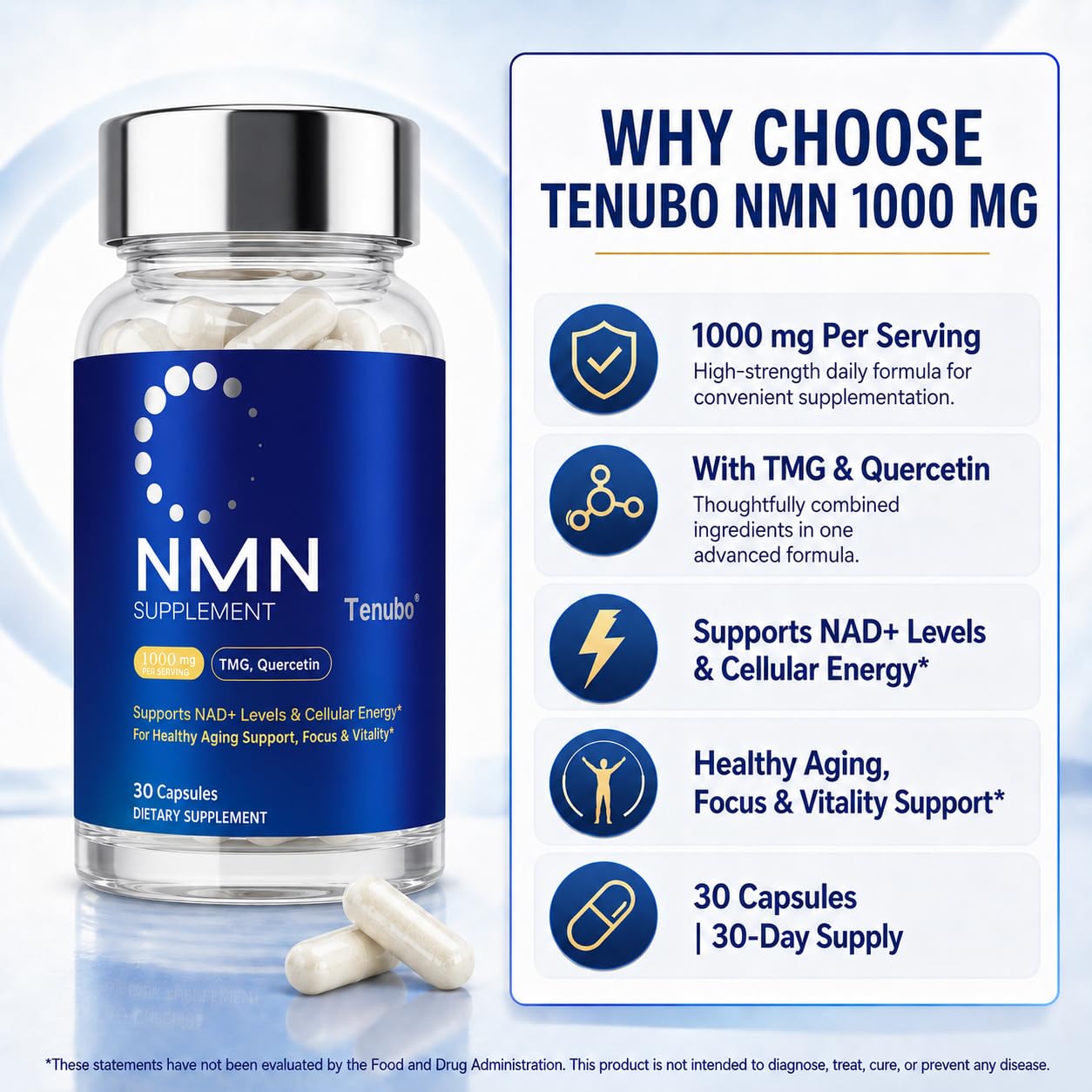 Vitamin B3 NMN for healthy aging
