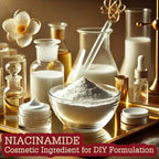 Vitamin B3 powder for glowing skin