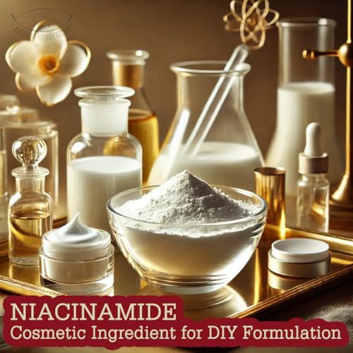 Vitamin B3 powder for glowing skin