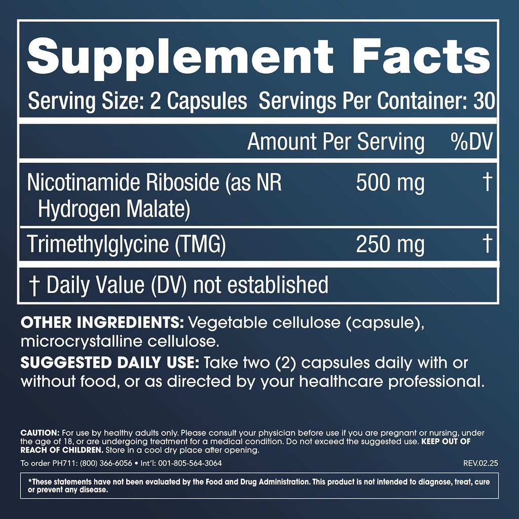 Vitamin B3 supplement for energy support