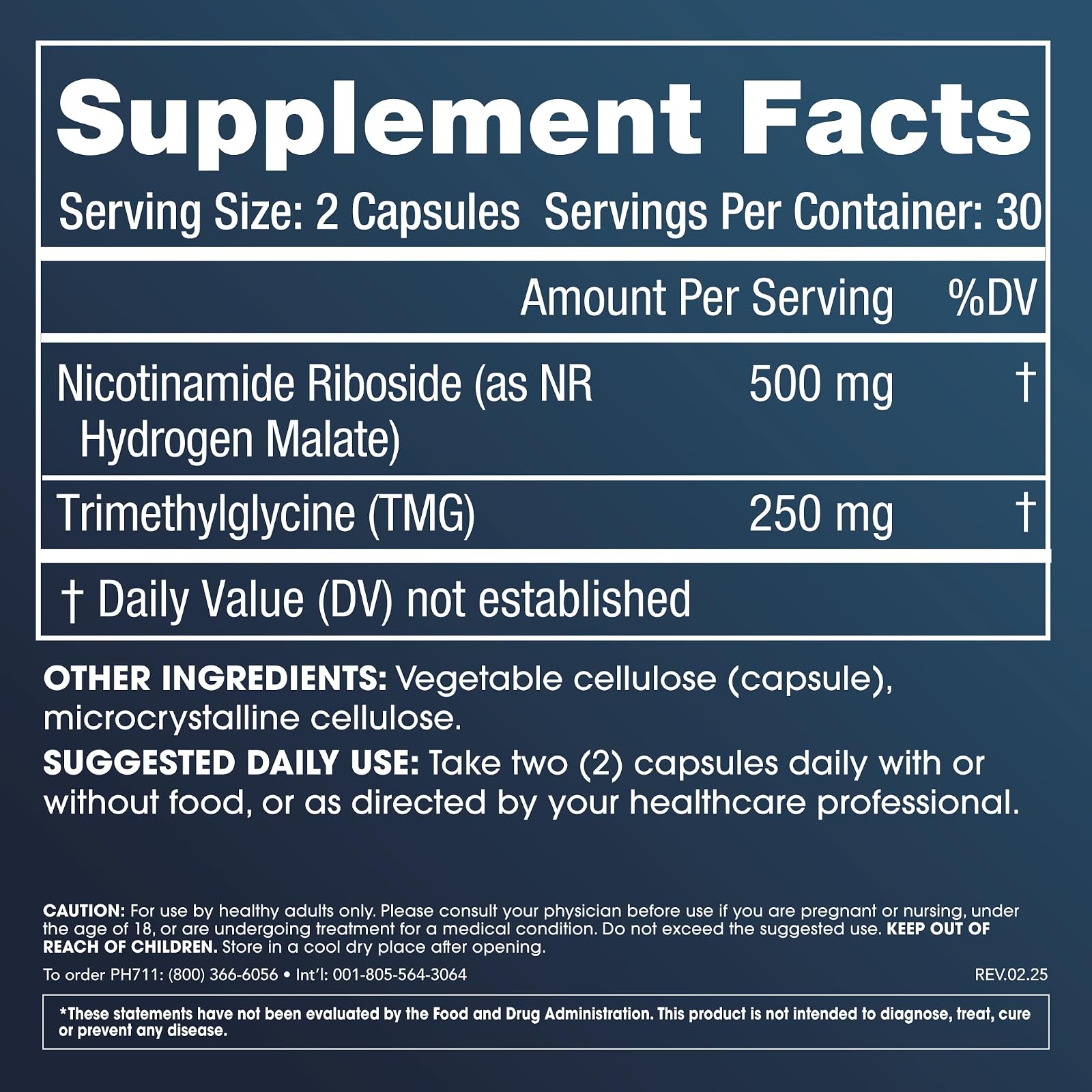 Vitamin B3 supplement for energy support