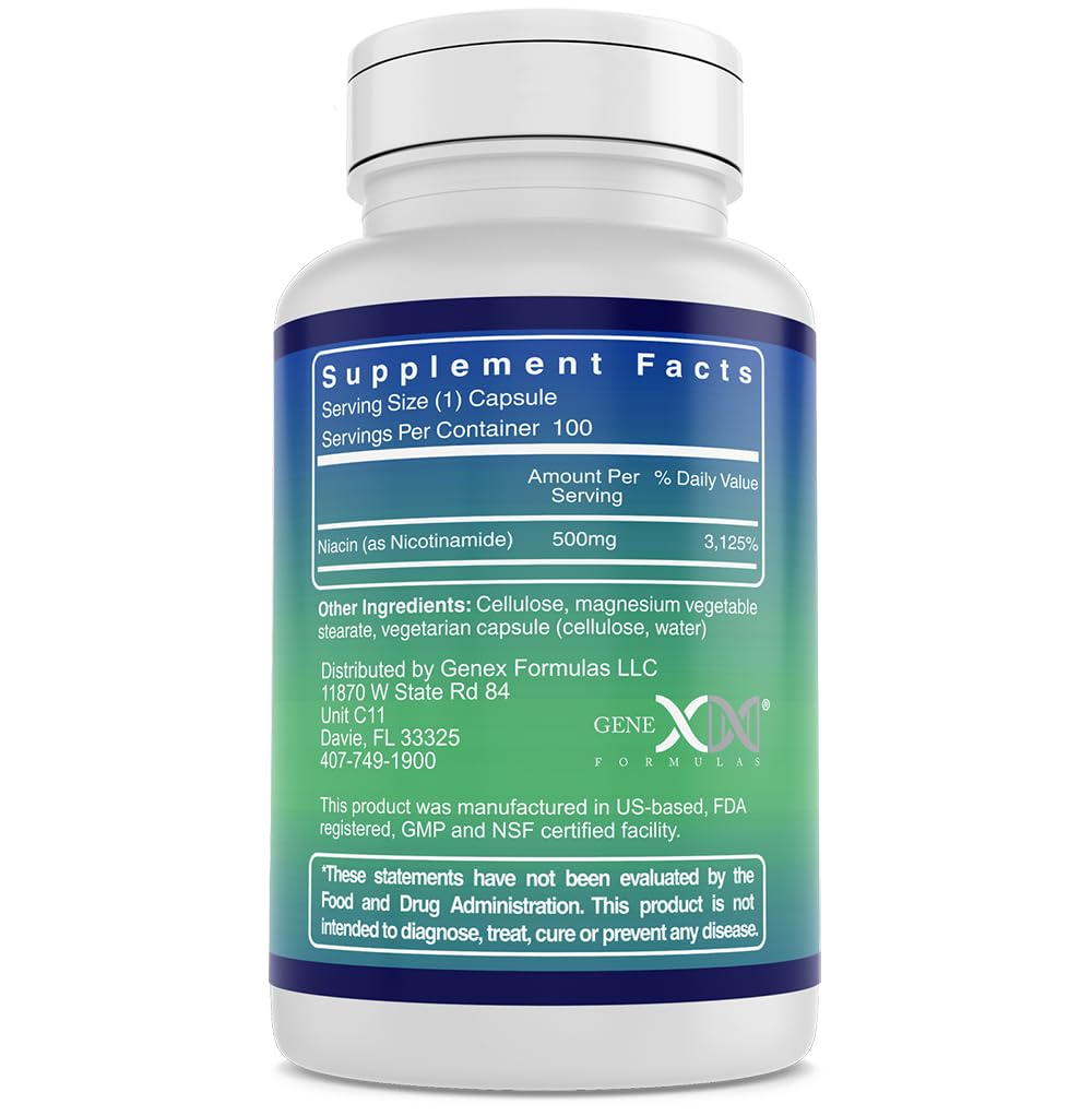 Vitamin B3 supplement for energy support