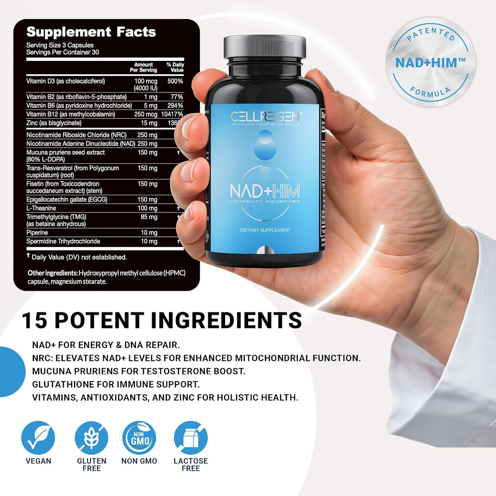 Vitamin B3 supplement for energy