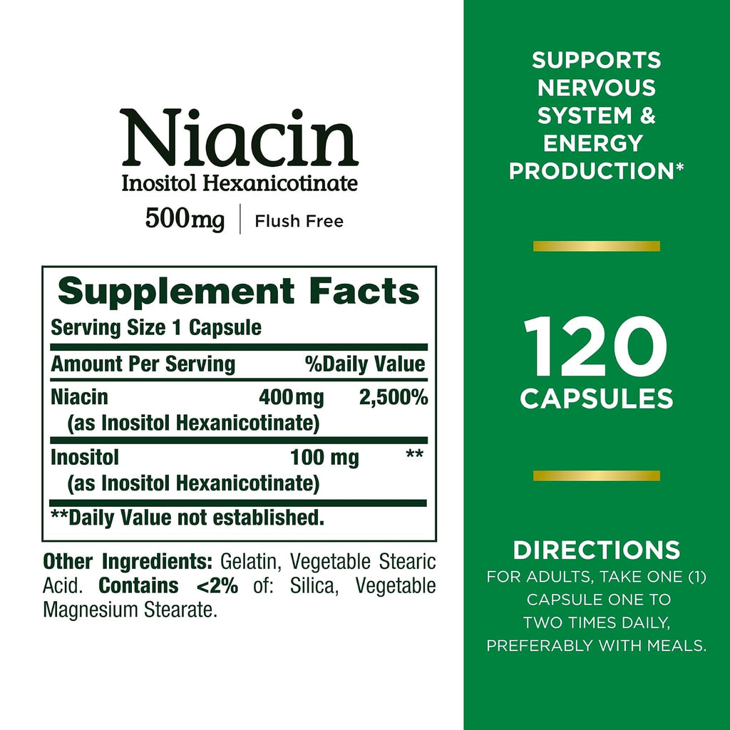 Vitamin B3 supplement for energy