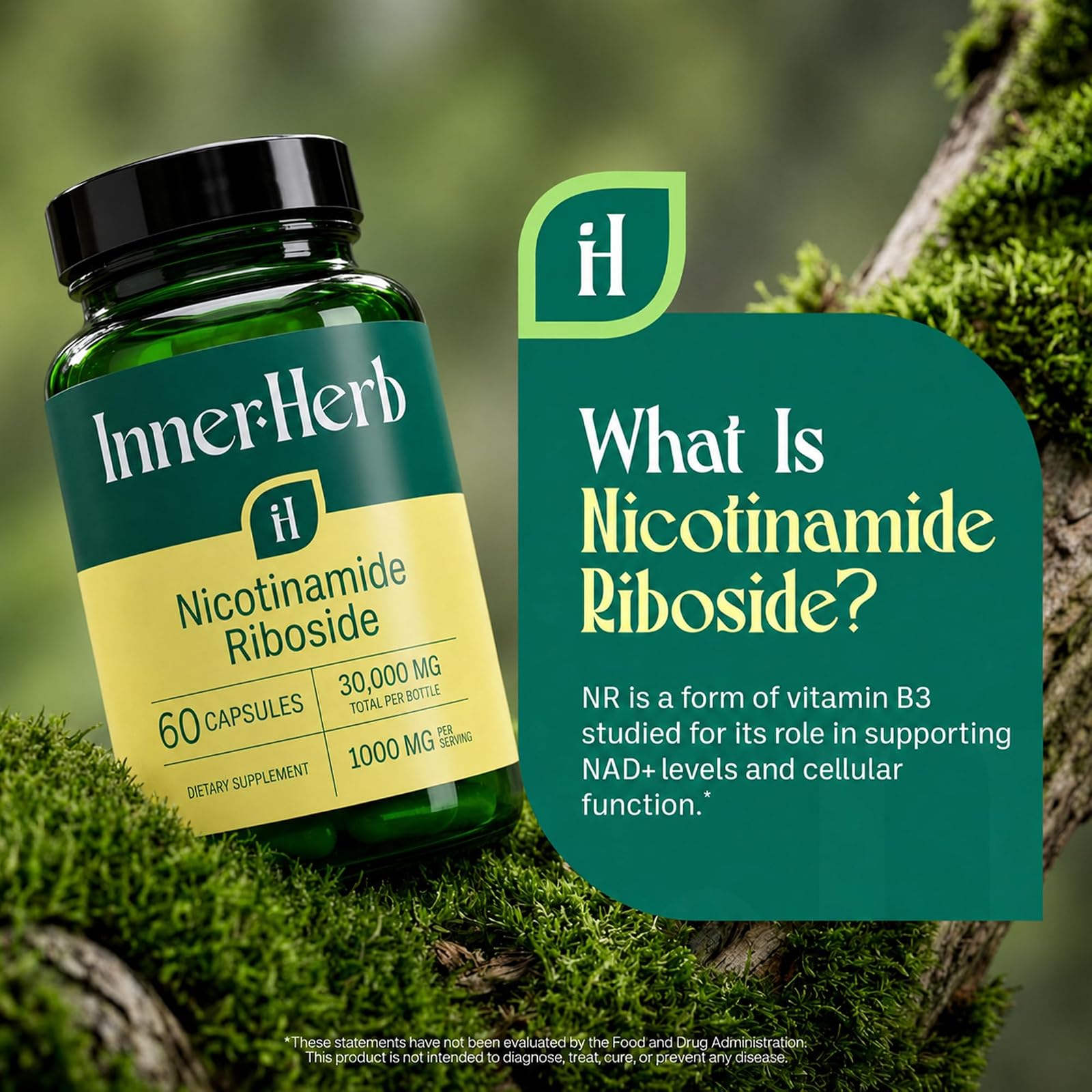 Vitamin B3 supplement for energy