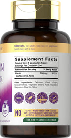 Vitamin B3 supplement for energy