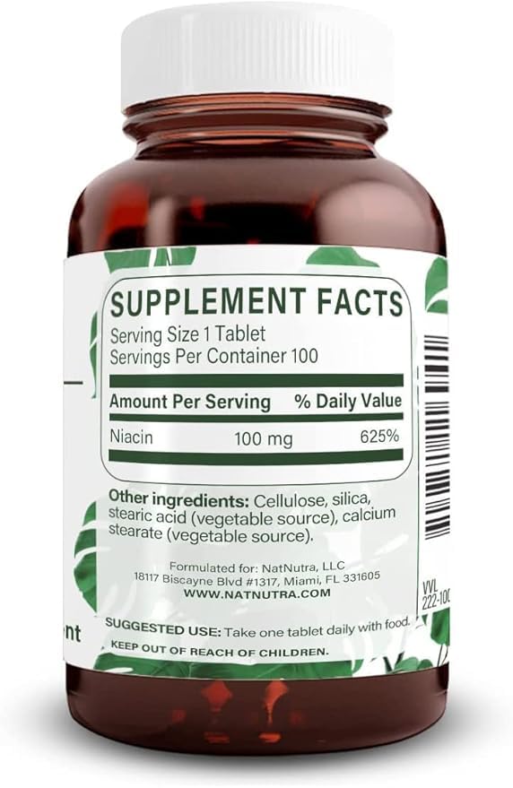 Vitamin B3 supplement for energy