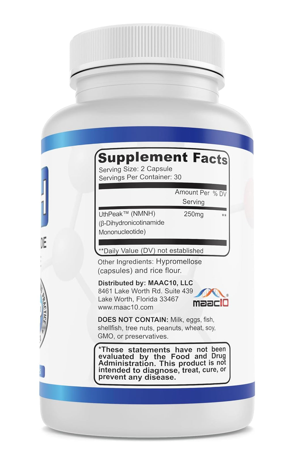 Vitamin B3 supplement for healthy metabolism
