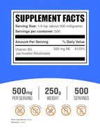 Vitamin B3 supplement for healthy skin