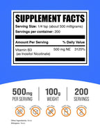 Vitamin B3 supplement for healthy skin