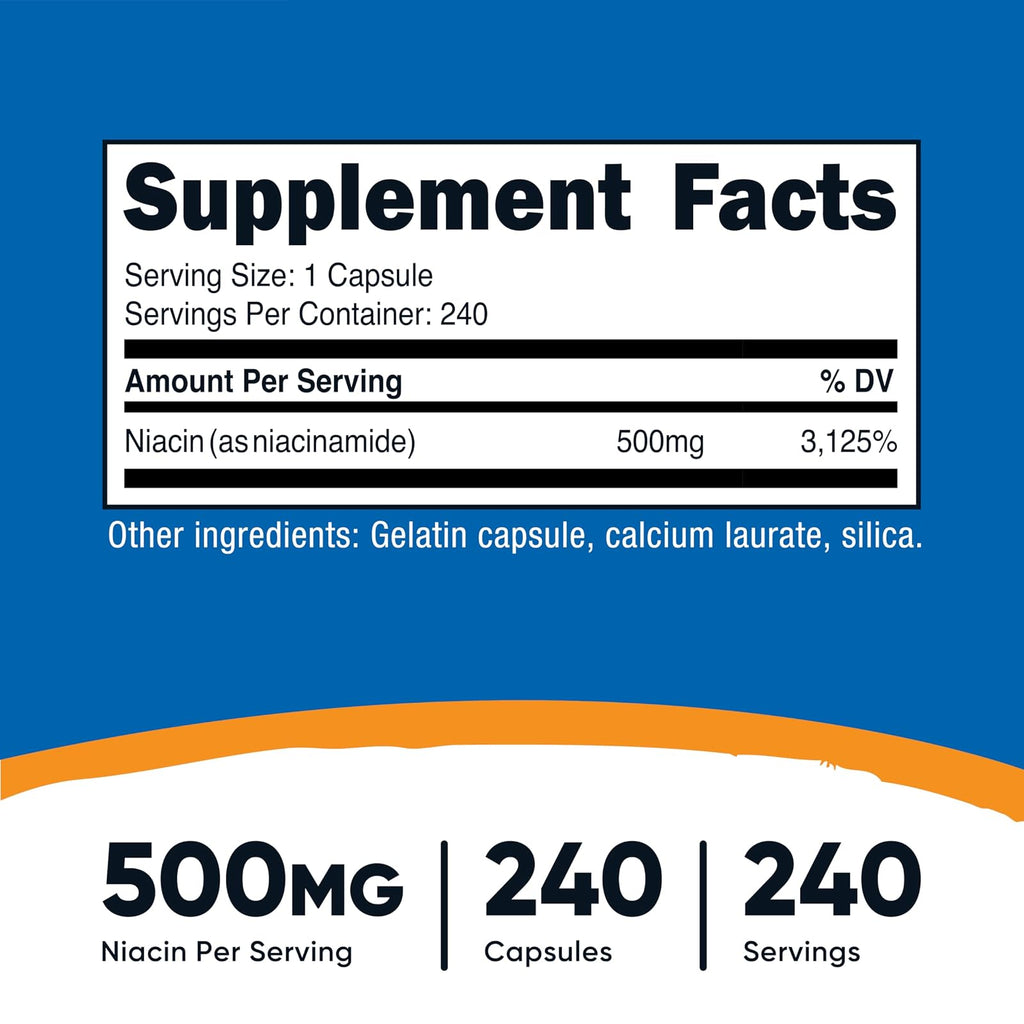 Vitamin B3 supplement for skin health