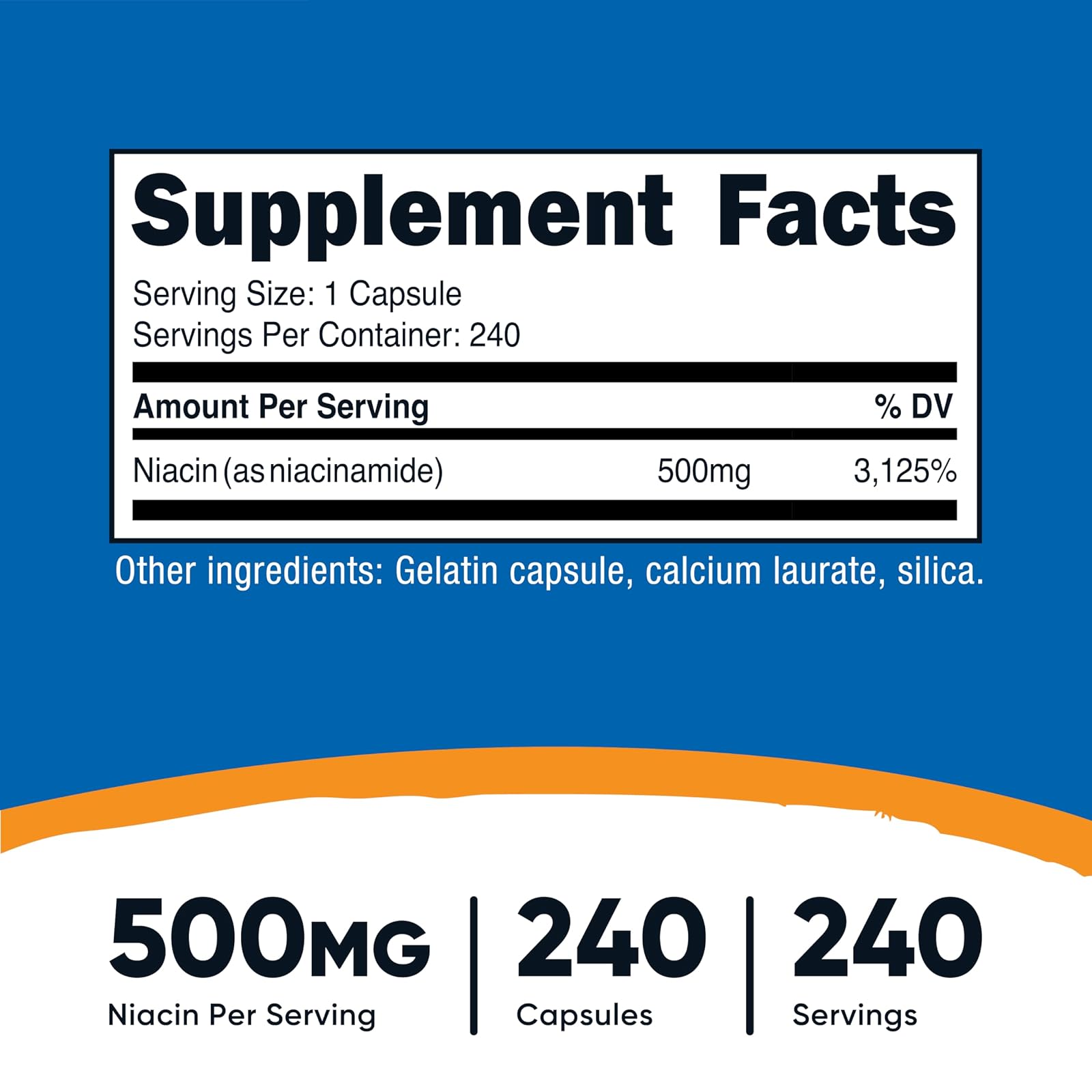 Vitamin B3 supplement for skin health