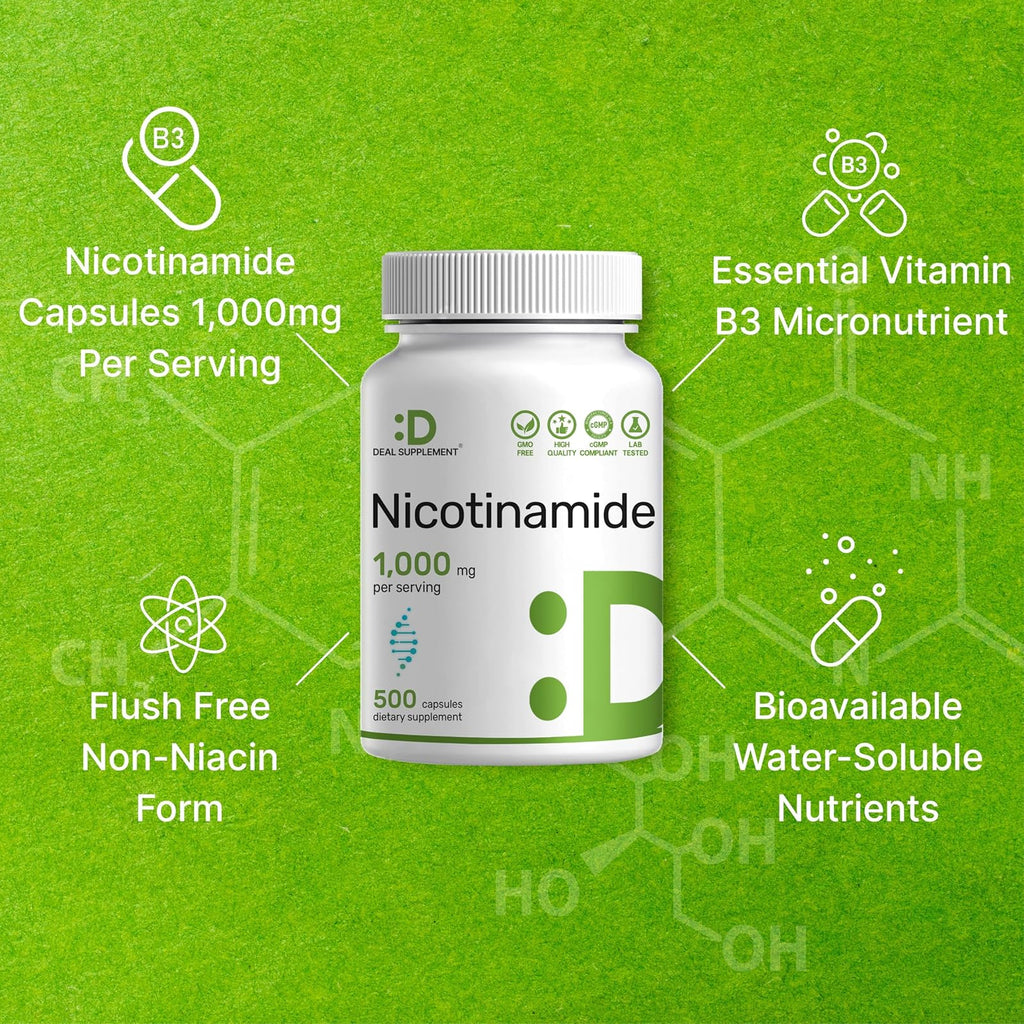 Vitamin B3 support for metabolism boost
