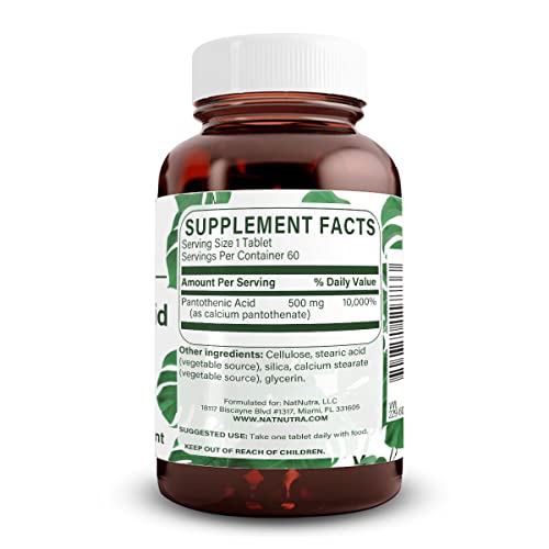 Vitamin B5 for energy production