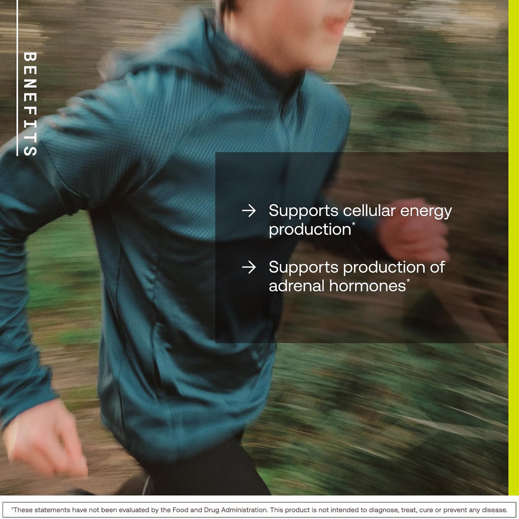 Vitamin B5 for energy support