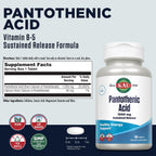 Vitamin B5 for energy support