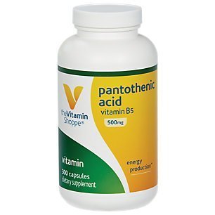 Vitamin B5 Pantothenic Acid capsules