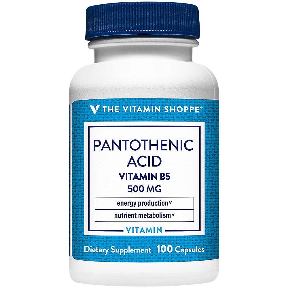 Vitamin B5 Pantothenic Acid capsules