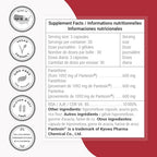 Vitamin B5 supplement for energy