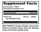 Vitamin B6 100 mg health benefits