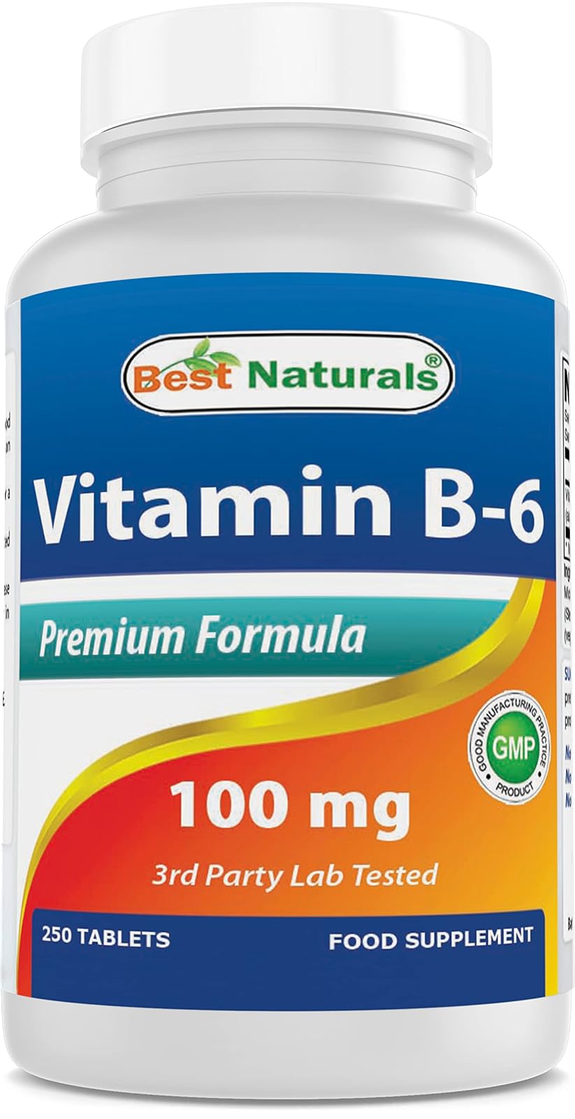 Vitamin B6 100 mg tablets