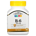 Vitamin B6 100 mg tablets