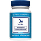 Vitamin B6 100 mg veggie capsules