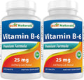 Vitamin B6 25 mg tablets for energy