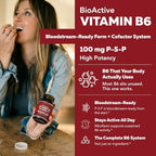 Vitamin B6 capsules for energy boost