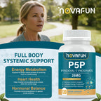 Vitamin B6 capsules for stress relief