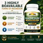 Vitamin B6 enhanced magnesium supplement