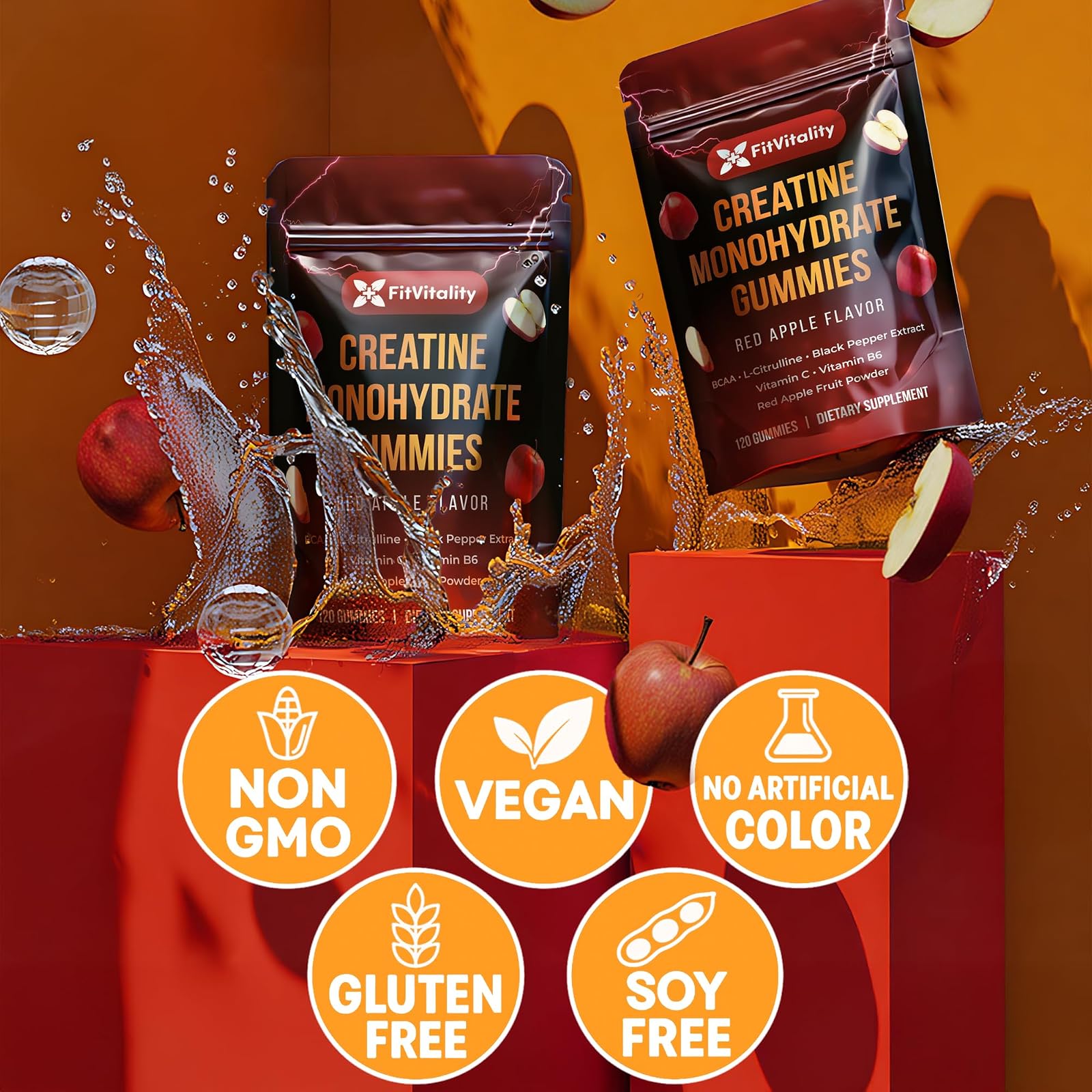 vitamin B6 enriched creatine gummies
