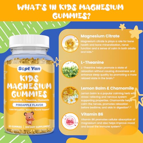 vitamin B6 enriched magnesium gummies
