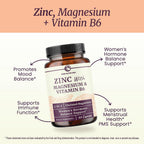 Vitamin B6 enriched zinc formula
