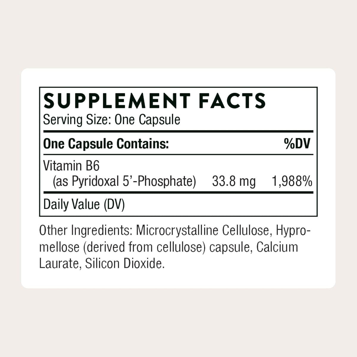 Vitamin B6 for energy support