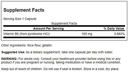 Vitamin B6 for energy support