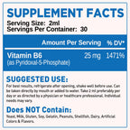 Vitamin B6 for energy support