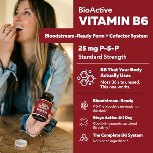 Vitamin B6 for energy support
