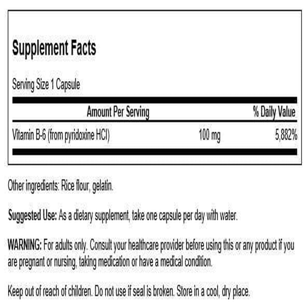 Vitamin B6 for energy support