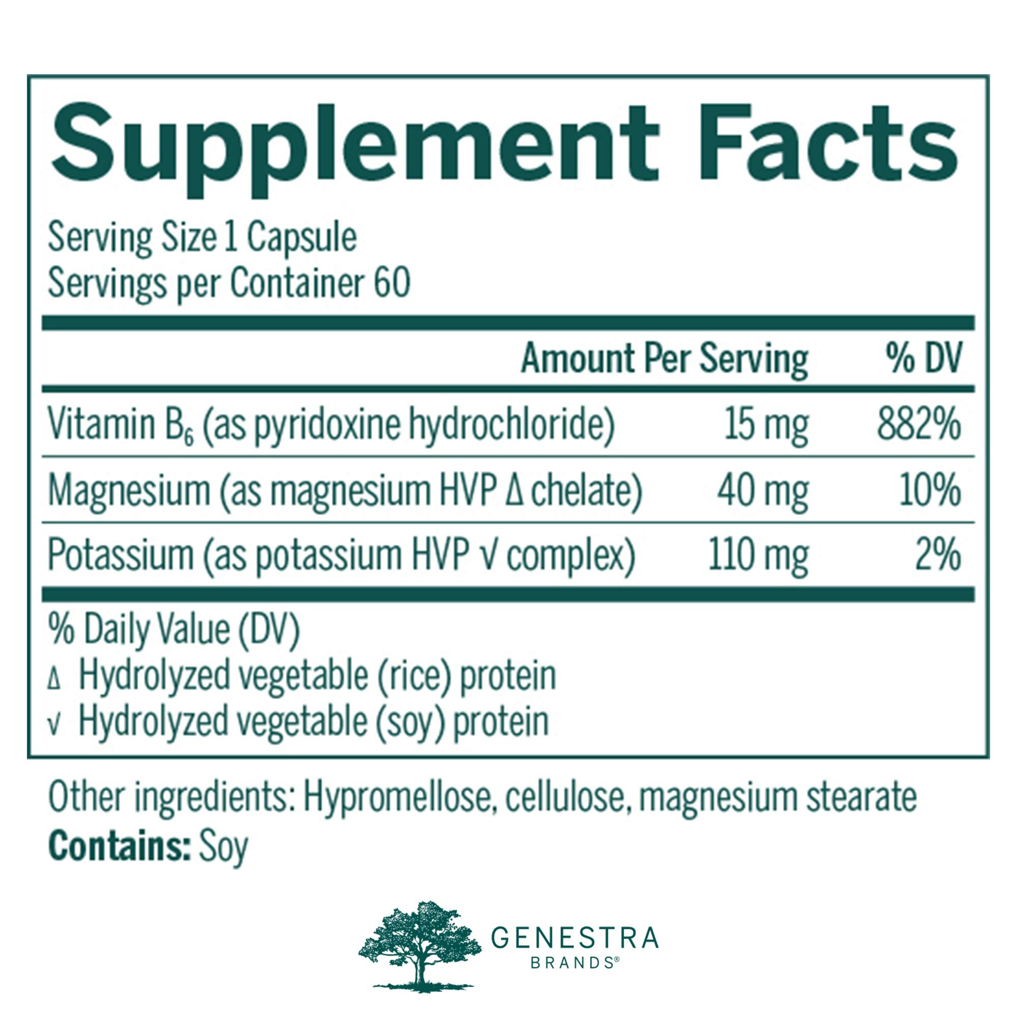 Vitamin B6 for enhanced wellness