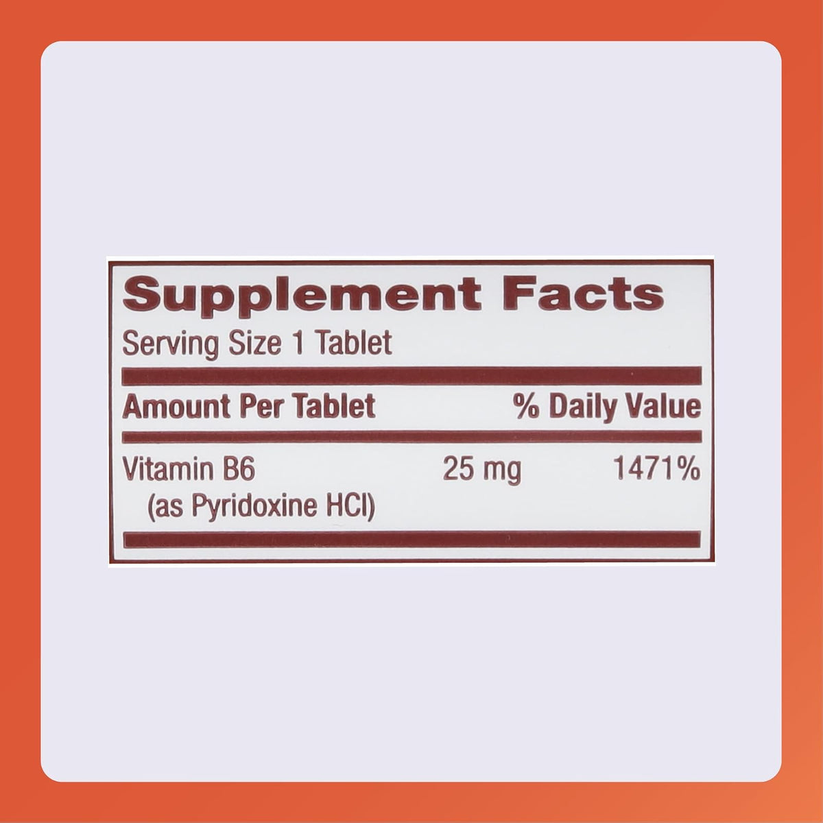 Vitamin B6 for mood enhancement