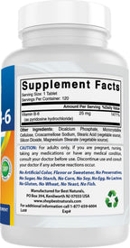 Vitamin B6 for nervous system health
