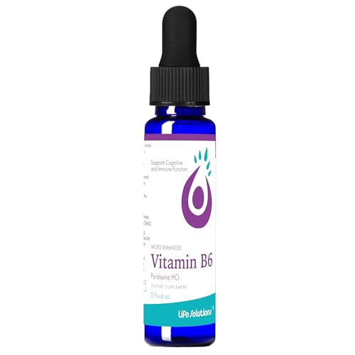 Vitamin B6 liquid drops for energy